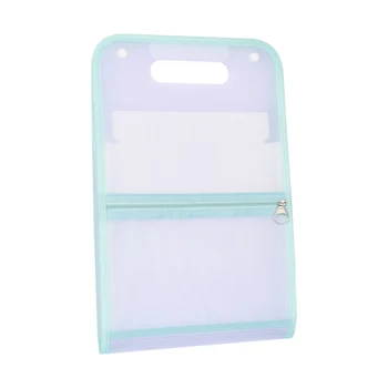 Waterproof A4 Size Transparent Document Bag 13 Pockets Accordion Expanding File Folder - Buy ...