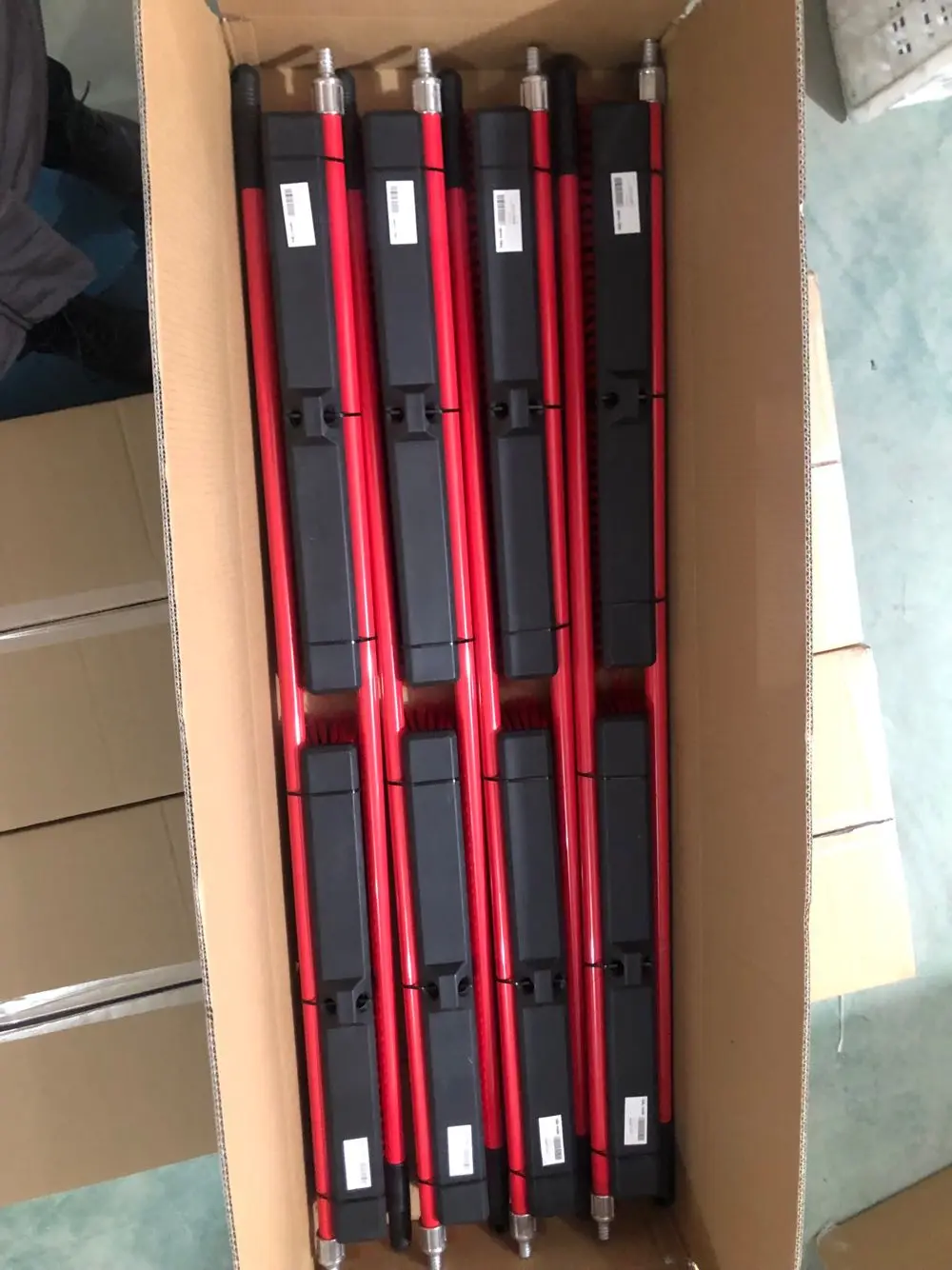 Garden Heavy Duty Push Broom Floor And Cleaning Sweeping Plastic Brush ...