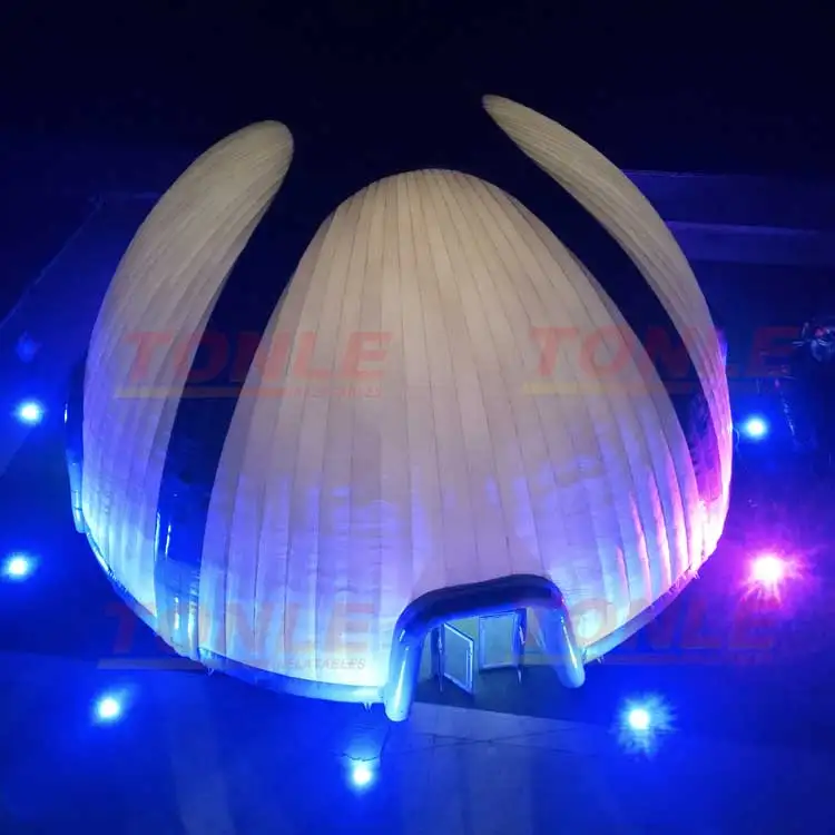 Custom Giant LED Inflatable Dome Tent for Party - Tonle