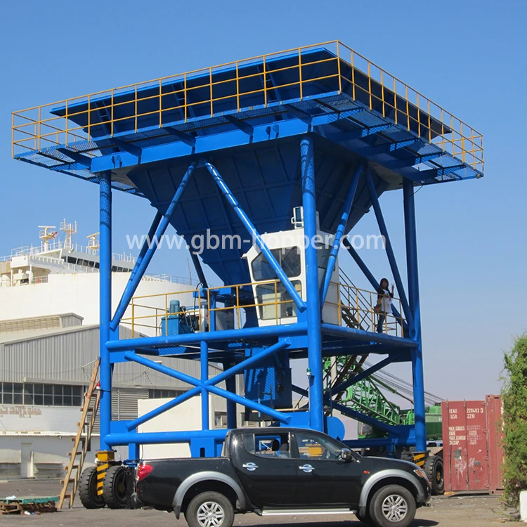 Bulk Material Unloading Hopper | Carbon Steel, 1-Year Warranty, Ideal ...