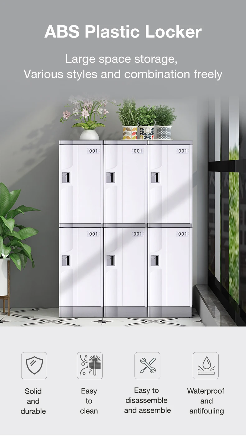 Toppla Best-Selling Gym Lockers ABS Plastic Automated Bag Storage ...