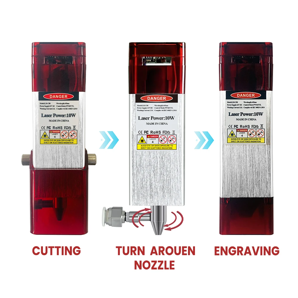 Diode 80W Laser Module for DIY Laser Engraving Machine