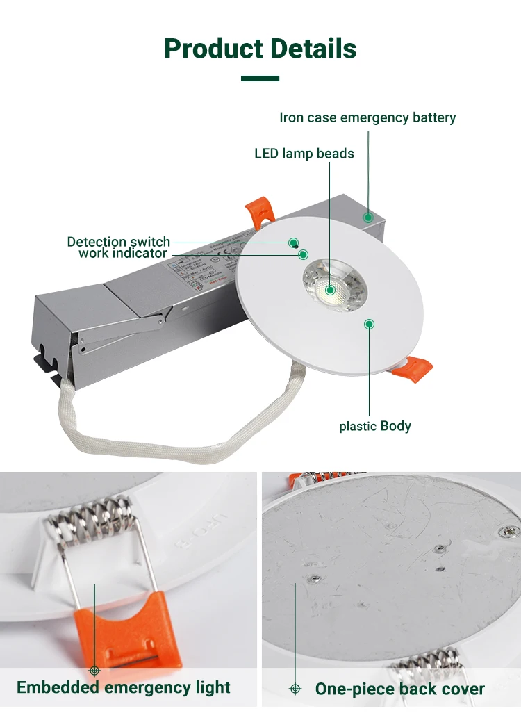 5w Non-maintained Rechargeable Driver Power Supply Ceiling Recessed ...