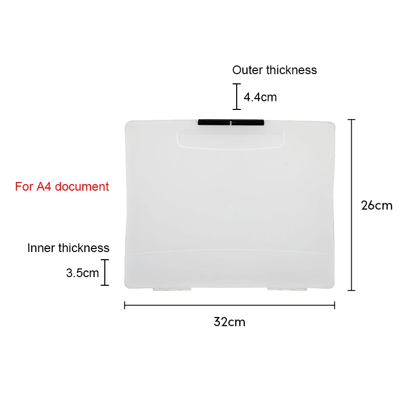 Wholesale Waterproof File Folder Carrying Case Plastic A4 File Box ...
