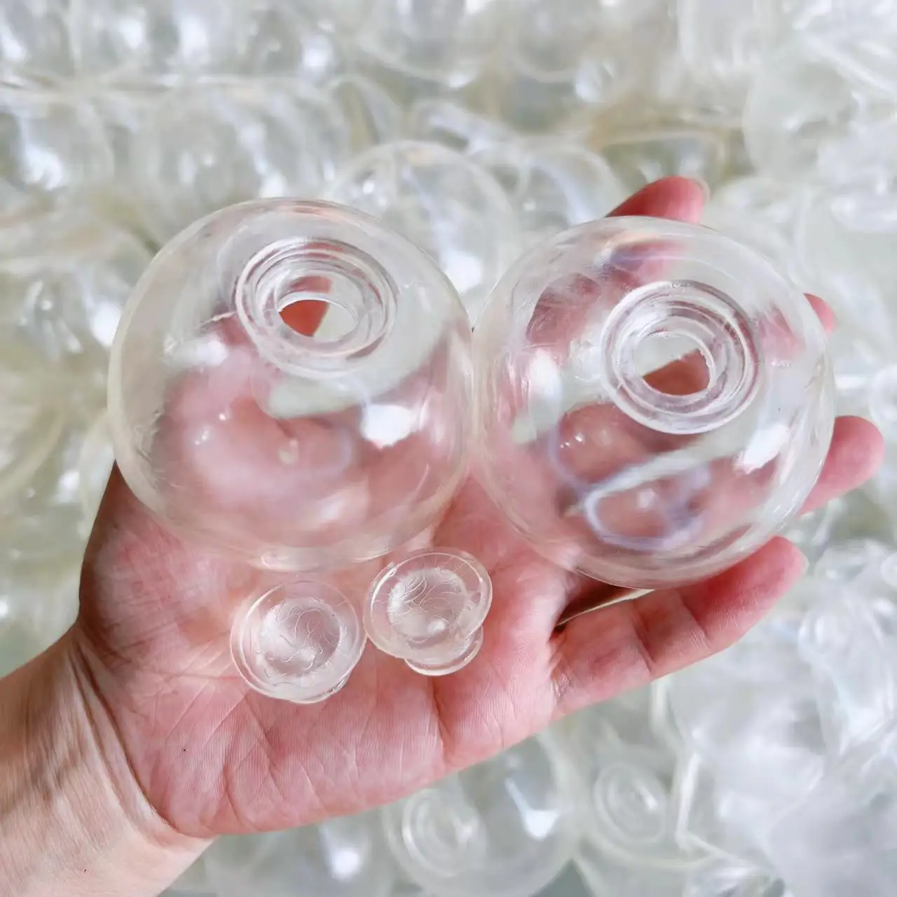 Tpr Empty Ball for Stress Relief DIY Decompression Container Toy Ball ...