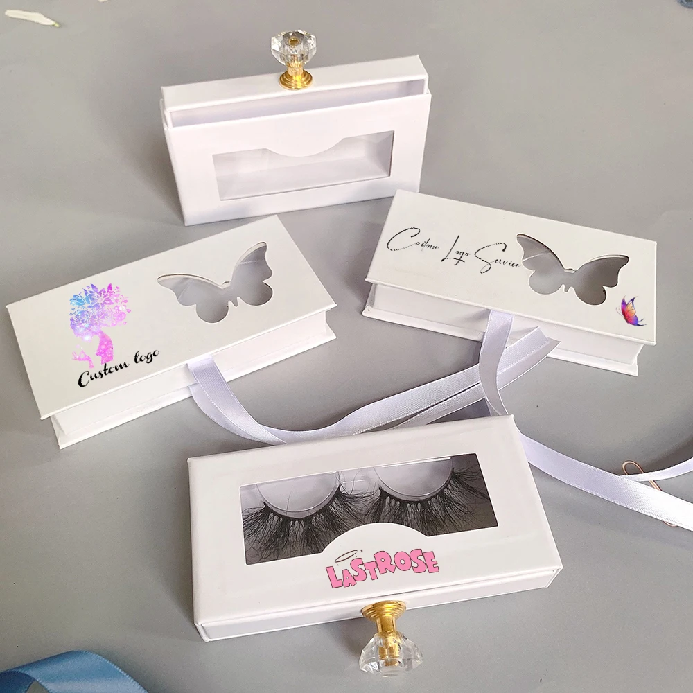 Empty Eye Lash Packaging Box - Luxury 3D Mink Lashcases