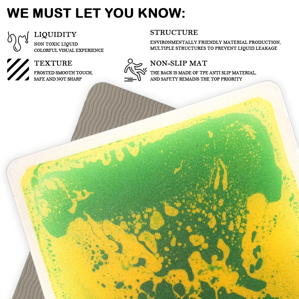 R5 Preschool Autism Product Custom Gel Lava Kids Play Mat Sensory Tiles ...