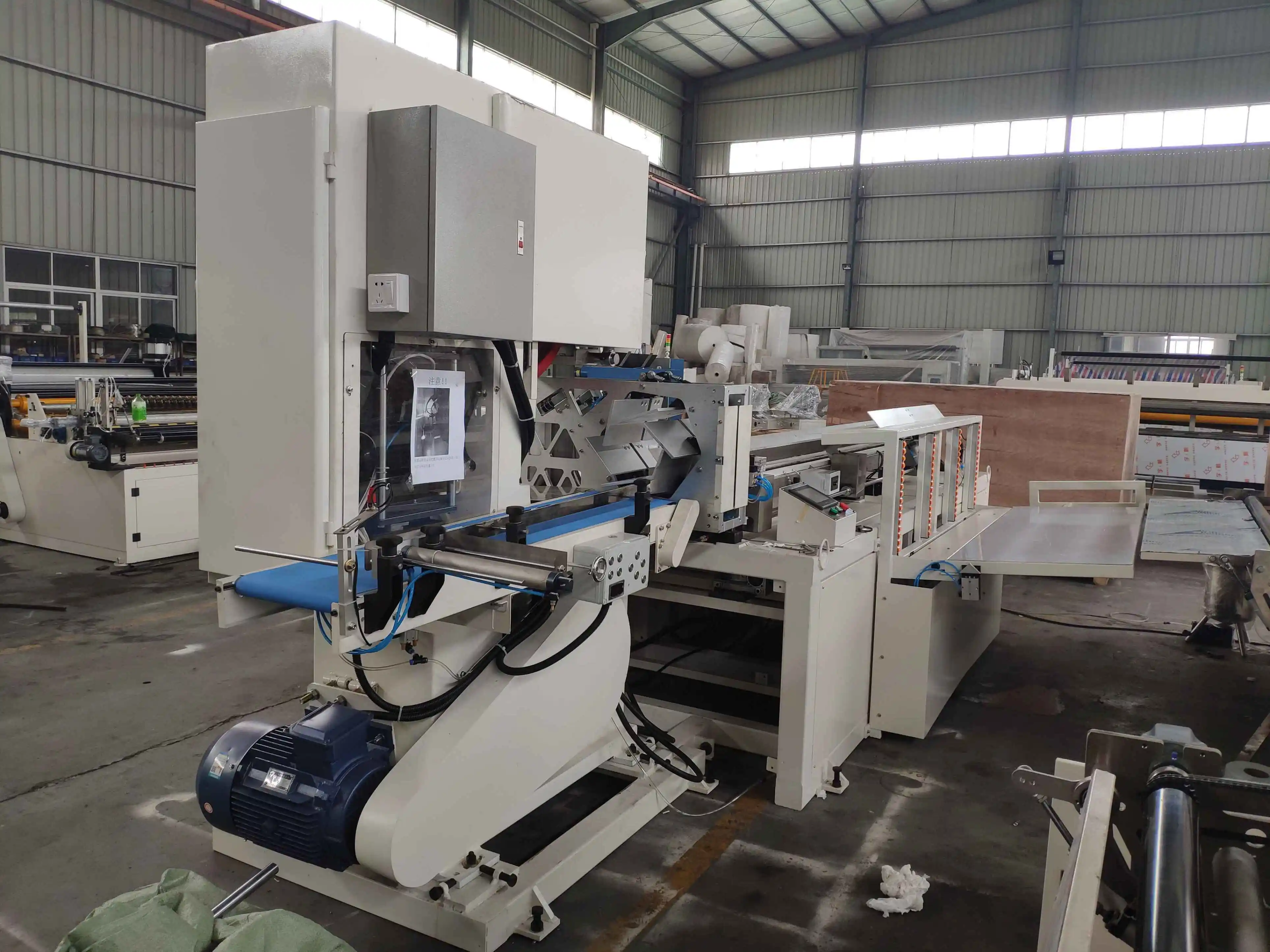 High Speed Toilet Paper Industrial Roll Log Saw Cutting Machine - Buy ...