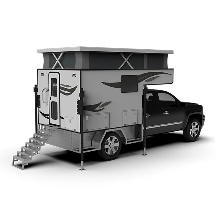 Aluminum Ute Cabin Off Road Pickup Camper Caravan Pop Top Slide On ...
