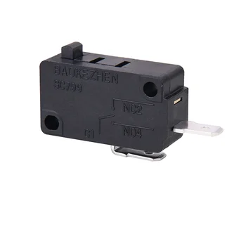 Micro Push Button T125 Micro Switch 16a 125/250vac Microswitch For Home ...