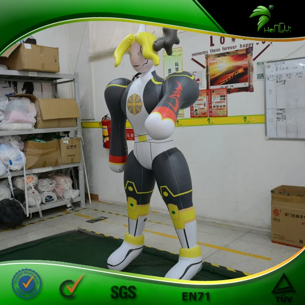 Realistic Inflatable Anime Doll Inflatable 3D Cartoon Character ...