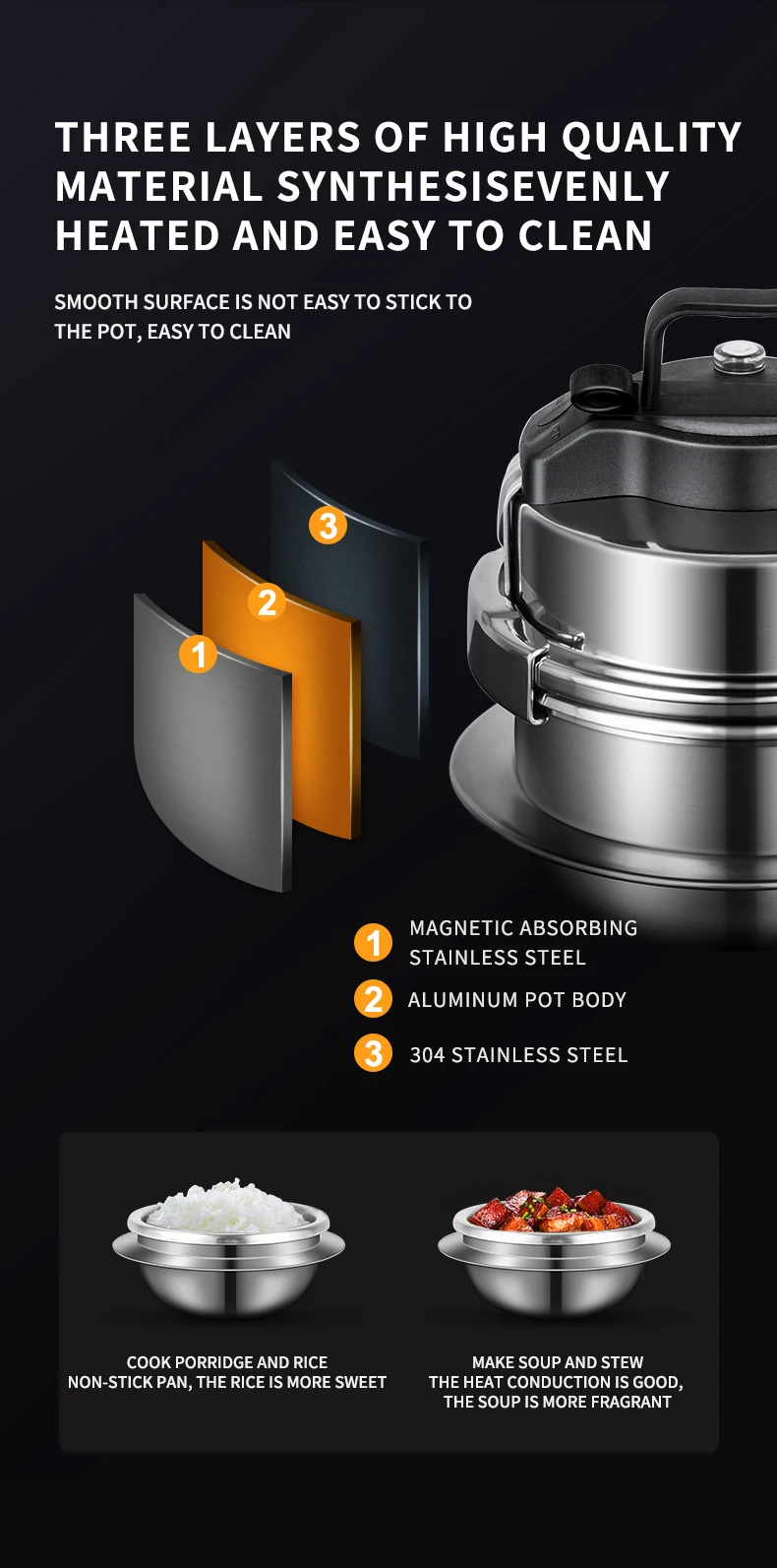 Korean Miniature Pressure Cookers - Efficient Cooking