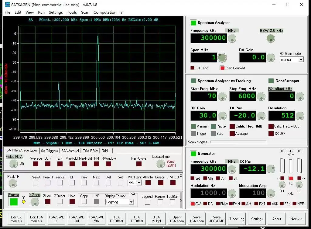 PLUTO+ SDR Radio - 70mhz-6ghz Transceiver with 4 Antennas