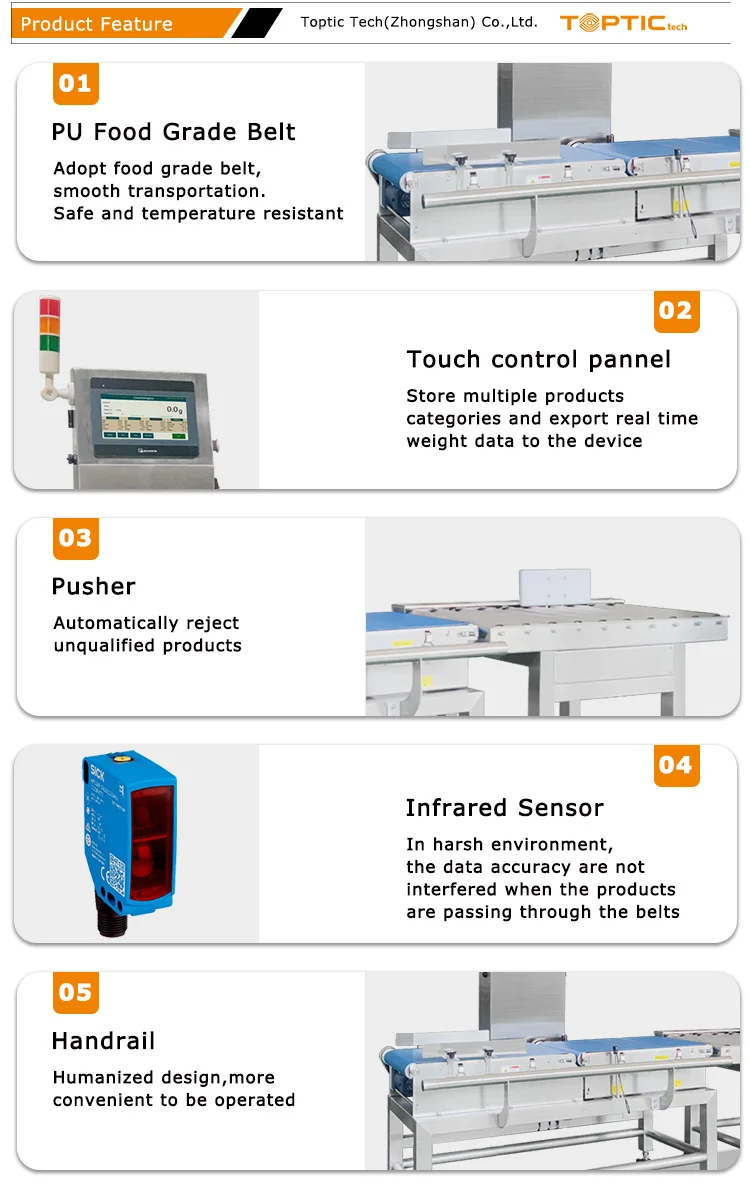 TT-CW400 Check weigher - Toptictech