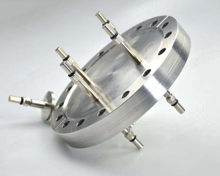 Cf35 Fiber Feedthrough Kf40 Flanges For Ultra-high Vacuum Vacuum Fiber ...
