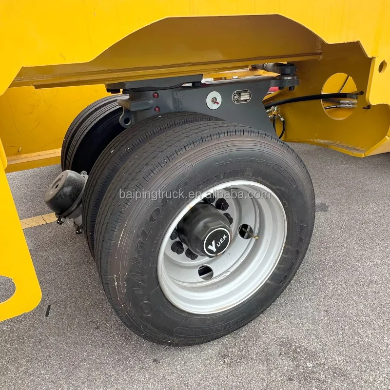 40ft Container Flatbed Gooseneck Roro Trailer Truck Trailers for Sale ...