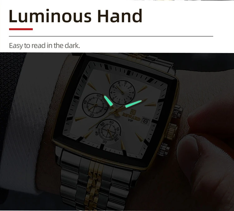 Luxury Brand 2024 Men's Chronograph Sports Quartz Watch - Water ...