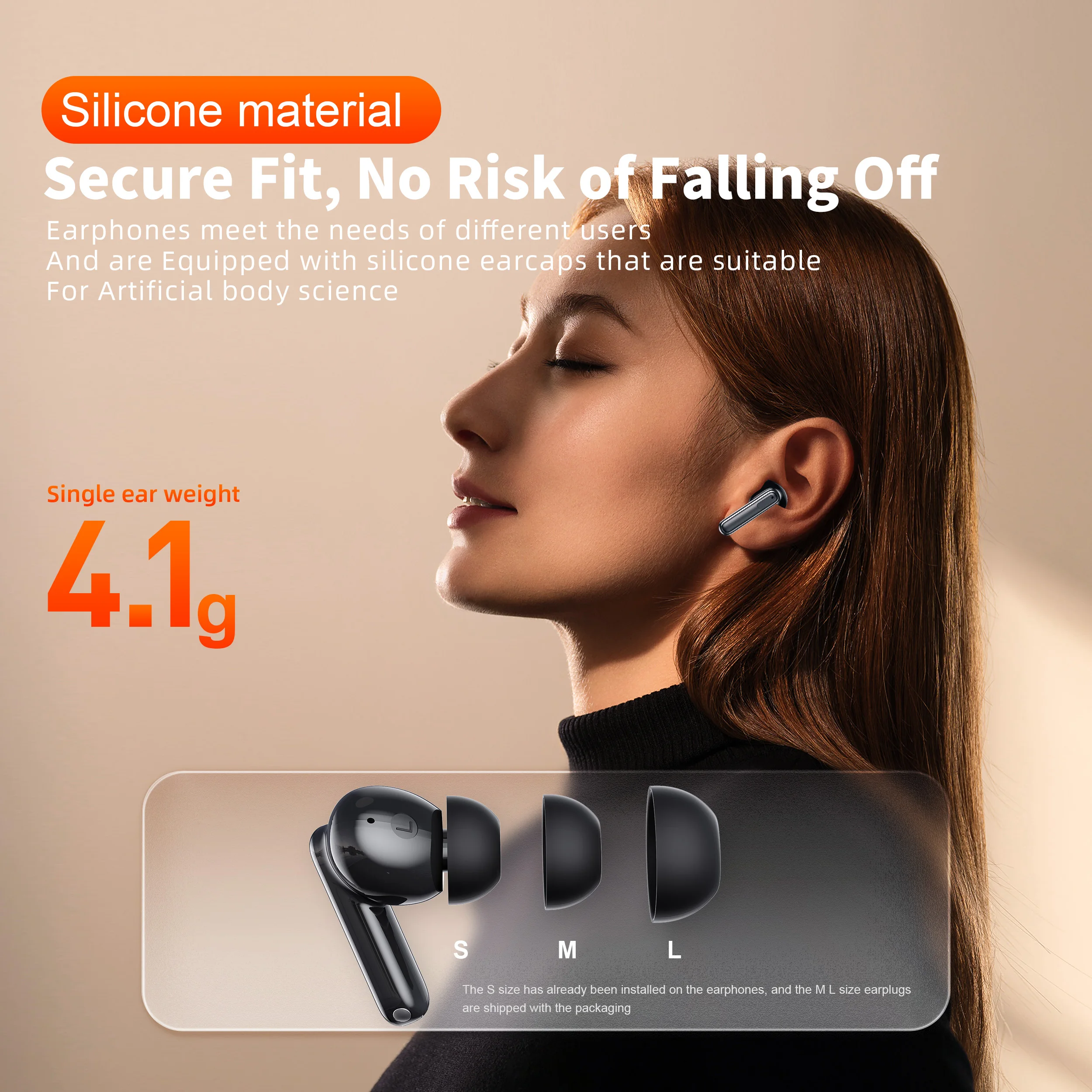 QERE E50 TWS Headphones - Superior Sound & Noise Cancellation