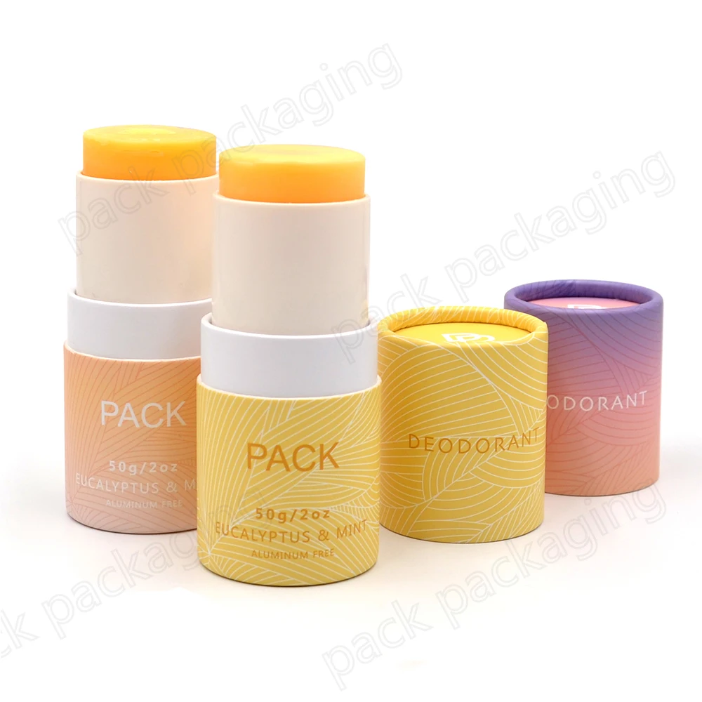 Eco-friendly Paperboard Container for Deodorant Lip Balm