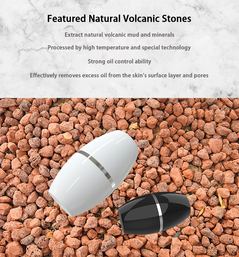 Skincare Tool Washable Oil-control Facial Nose Oil Absorbing Volcano ...