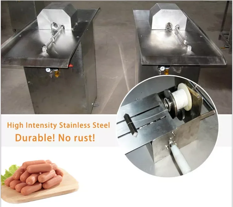 Automatic Sausage Clipper Clipping Linker Tying Machine Knotting Small ...