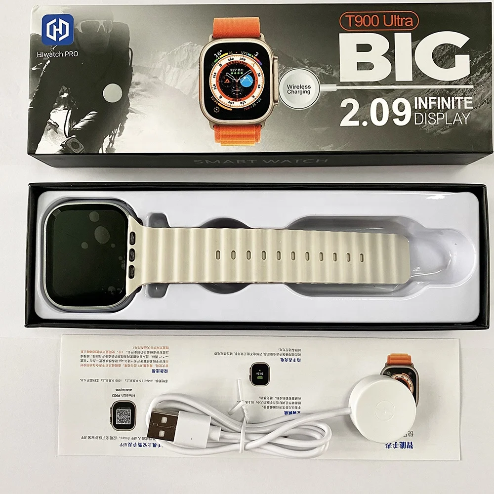 T900 Ultra 49mm Big 2.09 Inch 2023 Smartwatch Series 8 Montre Reloj ...