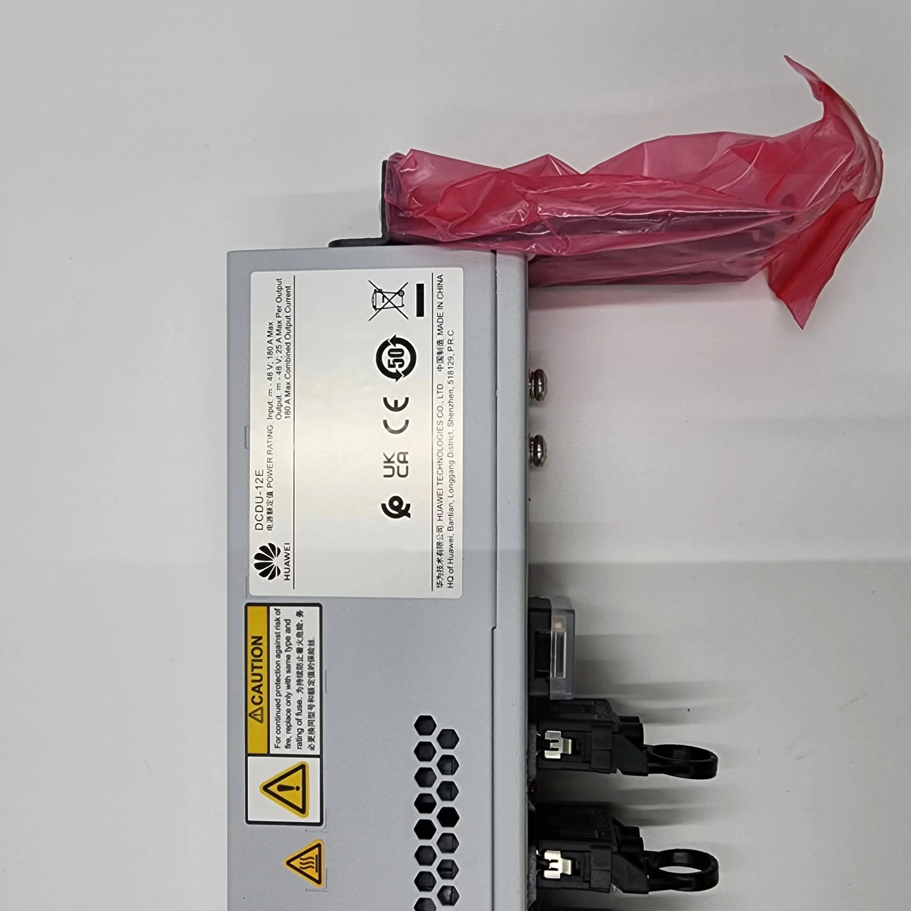 Huawei Dcdu-12e Power Distribution Unit 1u 19inch Cabinet 48v 25a Dcdu ...