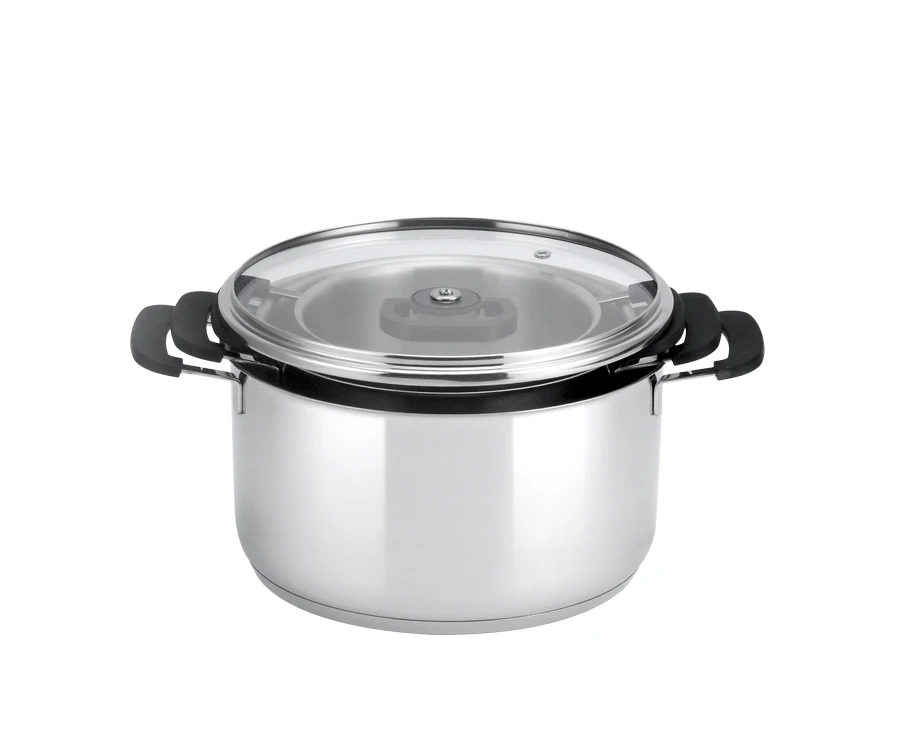 3 Ply Stackable Thick Base Induction Kitchen Utensils Kitchenware ...