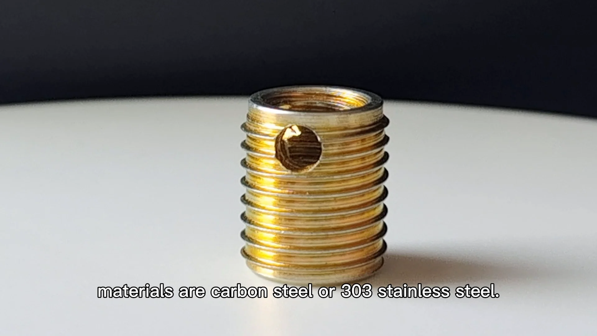 M6 M8 M14 Thread Insert 3 Holes Self Tapping Thread Repair Inserts For ...