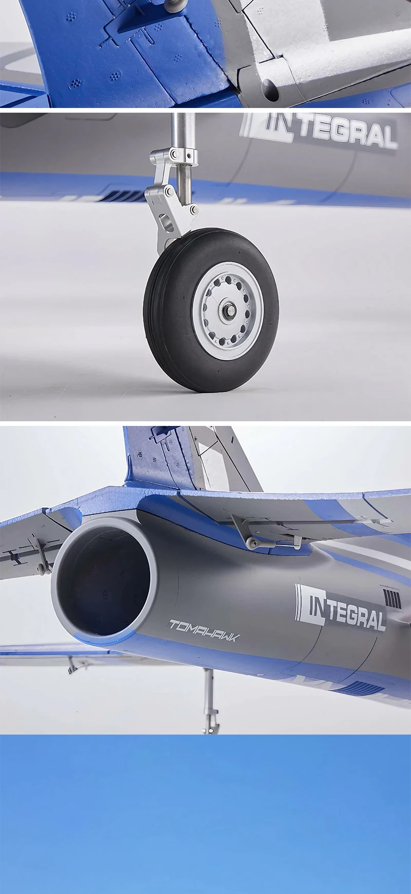 FMS EDF 80mm Integral Jet PNP High-Speed Flight Experience RC Jet ...