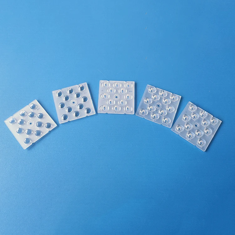 50x50mm 12 In1 Led Lens Modules Smd 3030 Led 60 Degree Flood Light Led ...