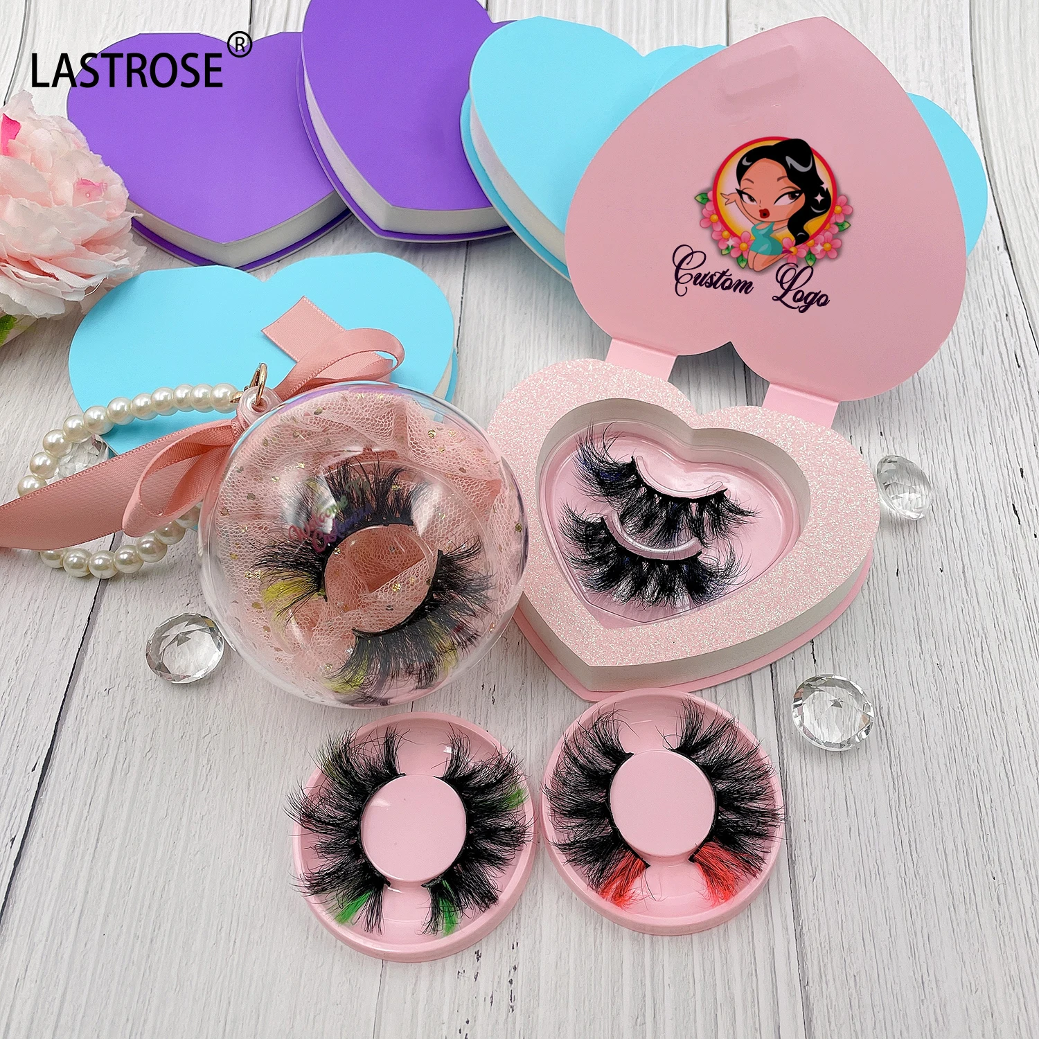 Empty Eye Lash Packaging Box - Luxury 3D Mink Lashcases