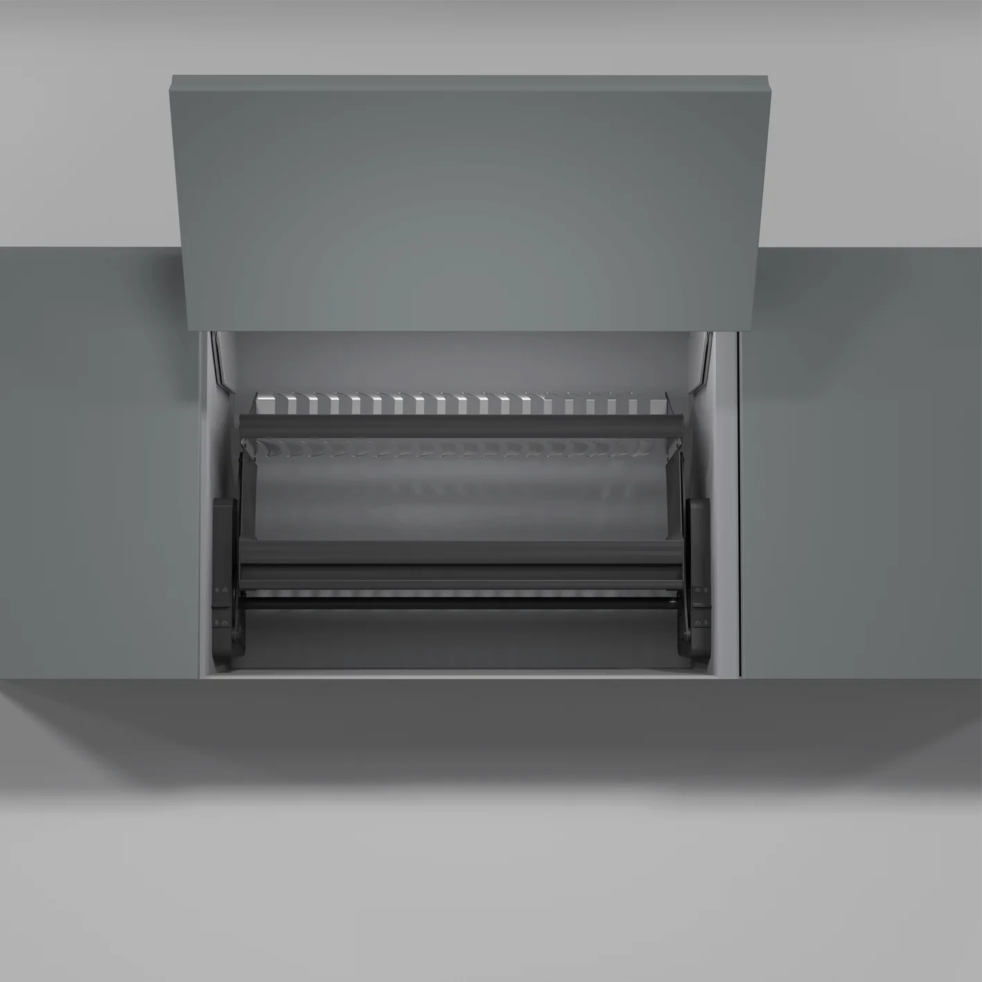 Verov Pull Down System Dish Rack Ss201 Modern Kitchen Cabinet Hardware Storage Shelves Elevator ...