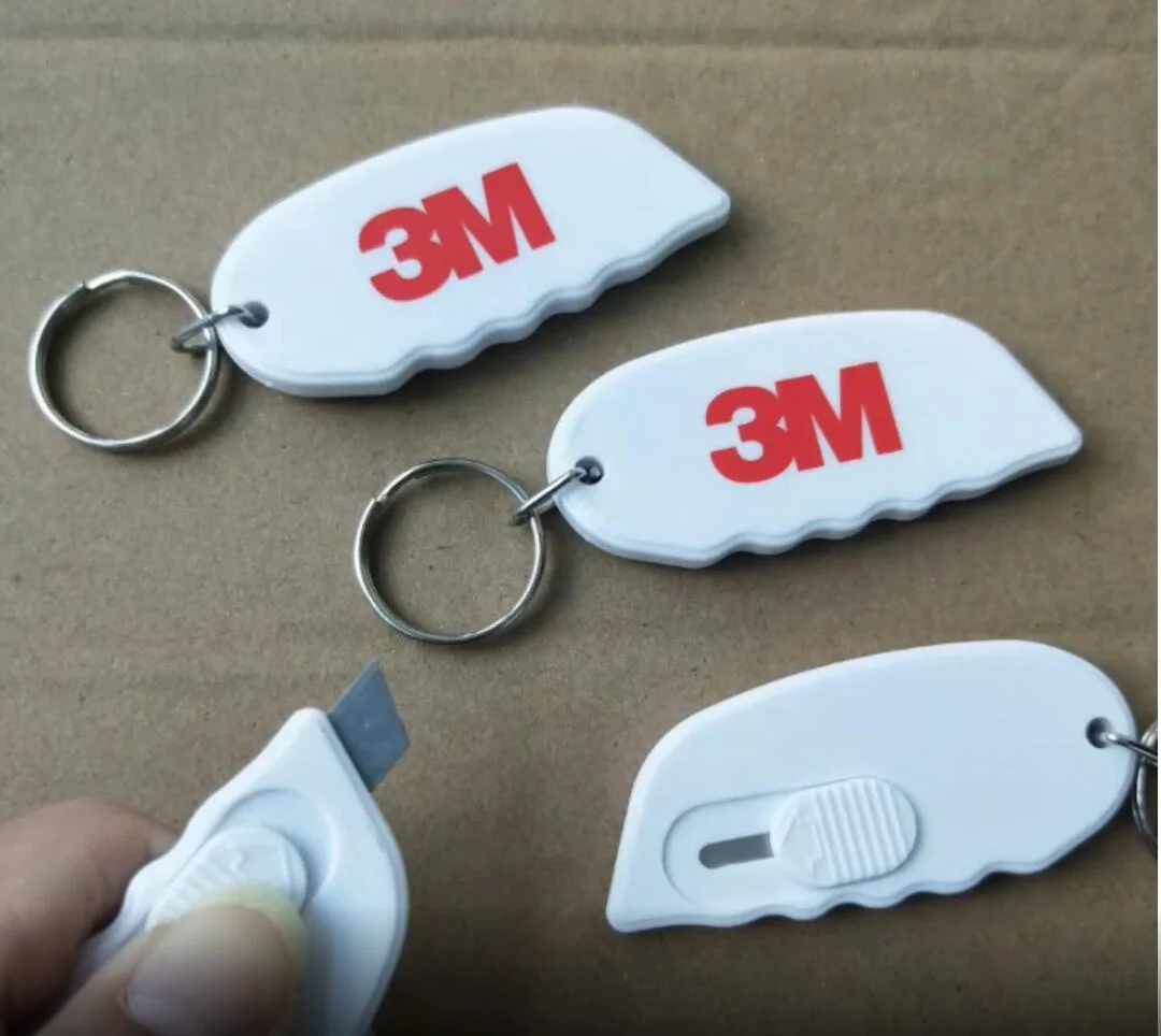 Portable Plastic Mini Retractable Letter Opener Safety Blade Paper ...