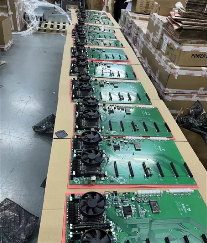 Good Quality X99 Motherboard DDR4, 8GB, Supports 6 GPU, 8 SATA Ports ...