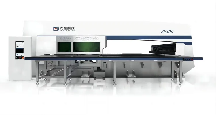 Rexroth System & Motor CNC Turret Punch Press D-ER300 High Performance ...