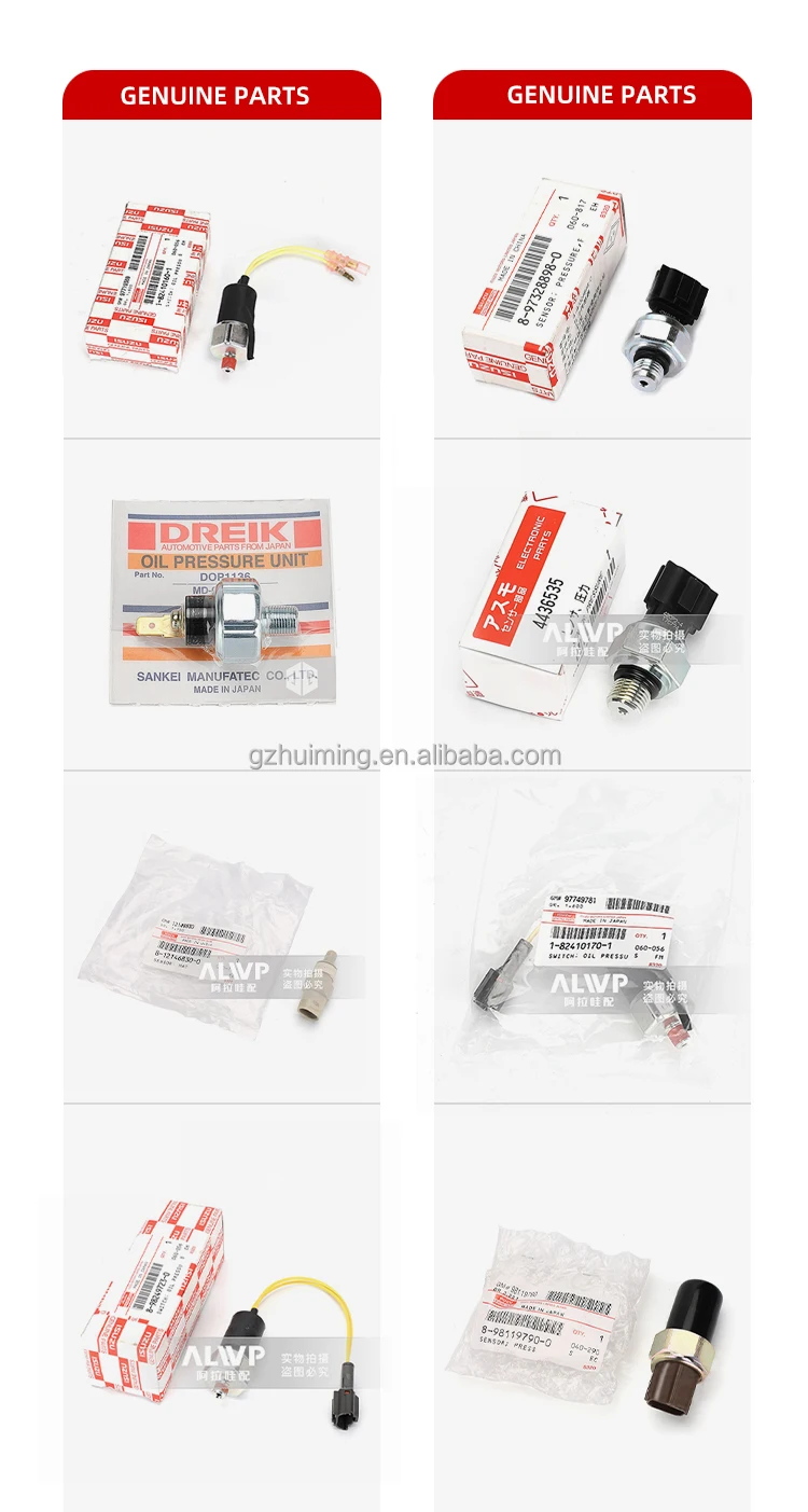 Excavator Pressure Sensor Oil Hydraulic Switch Air Conditioner 1 ...