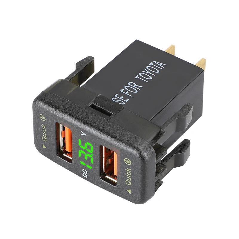 OEM Toyota USB C Port Car Charger - 12V Universal Charger