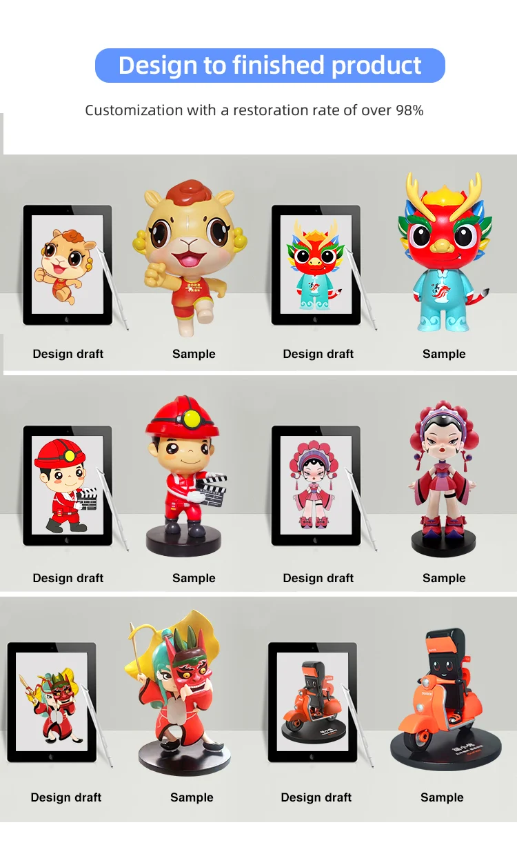 Customizable Anime Style Cartoon Themed Action Figure Toys 3d Resin ...