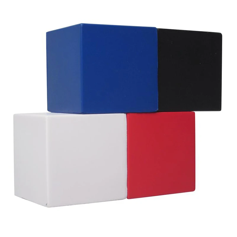 Custom Logo Squishy Pu Foam Anti Stress Cube Stress Ball - Buy Custom ...