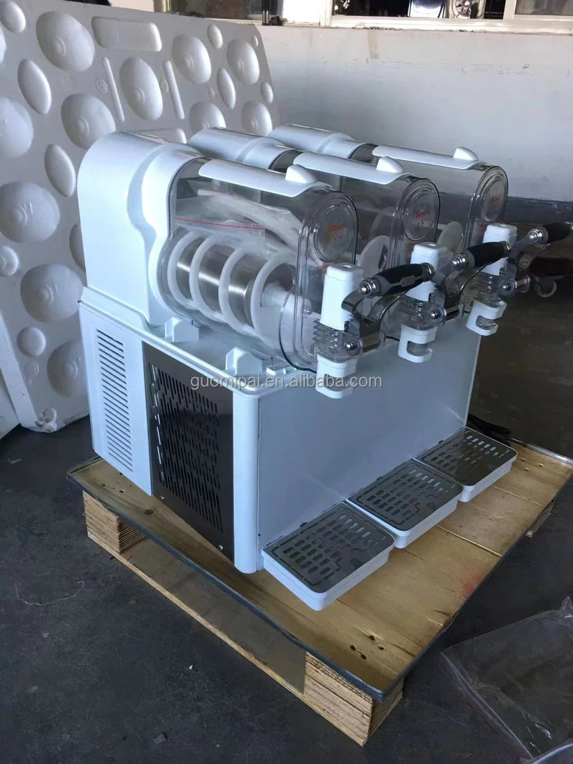 2 Tank Commercial Slush Machine Frozen Drink Maker Ice Cream Slush ...