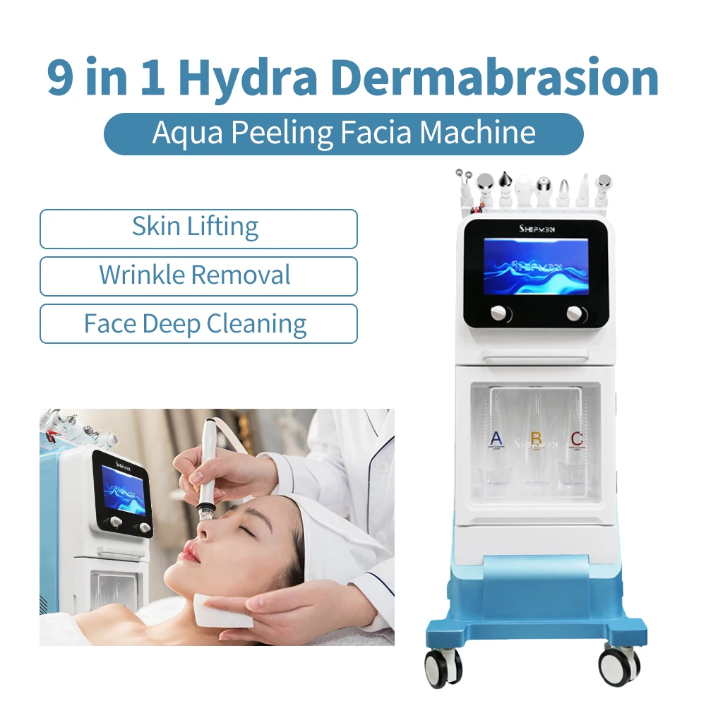 9 in 1 Multifunctional Facial Skin Care Beauty Machine Hydra ...