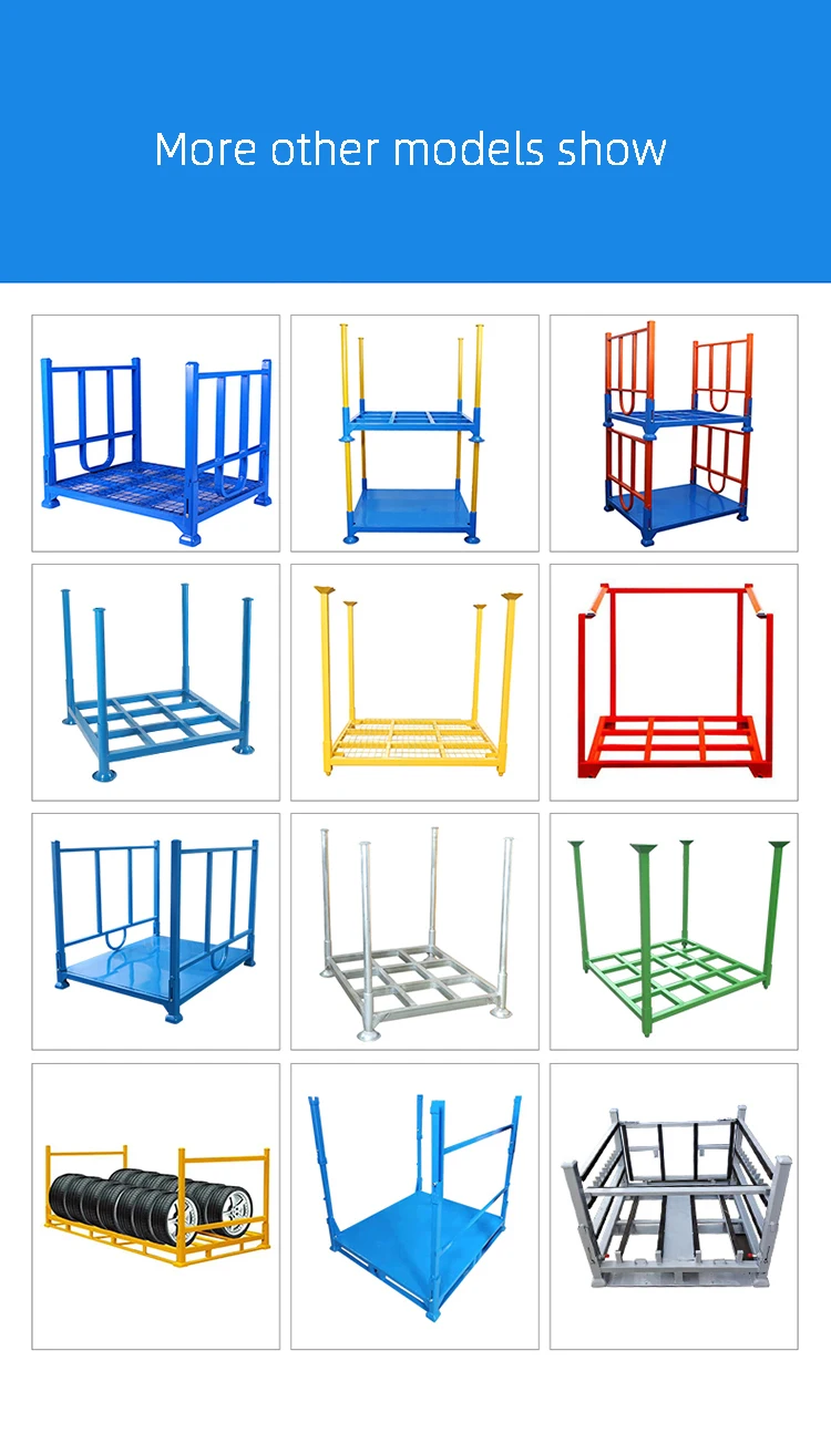 Folding Stacking Racks - Durable & Space-Saving Solutions