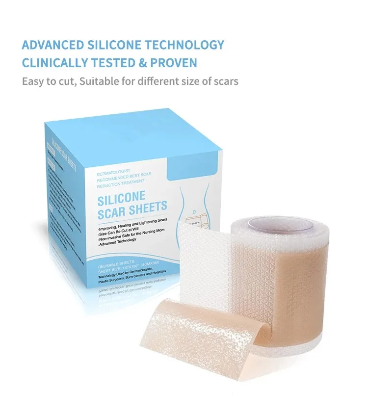 Silicone Scar Sheet Silicone Gel Scar Tape Silicone Sheet For Scar ...