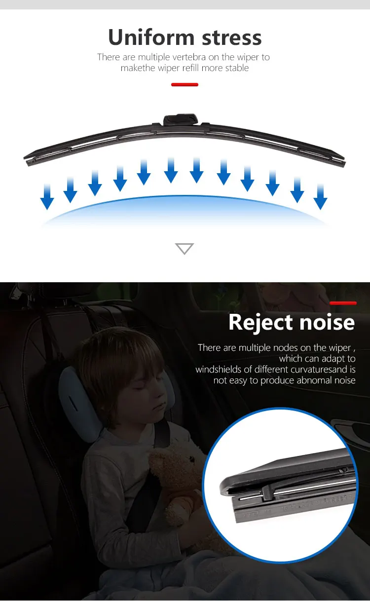 Wholesale OEM Mitsuba Auto Wiper Universal Car Windshield Wipers Brush ...