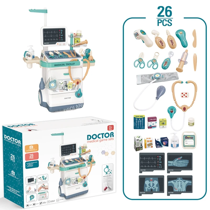 Doctor Toy Ultrasound Machine - Pretend Play Operating Table