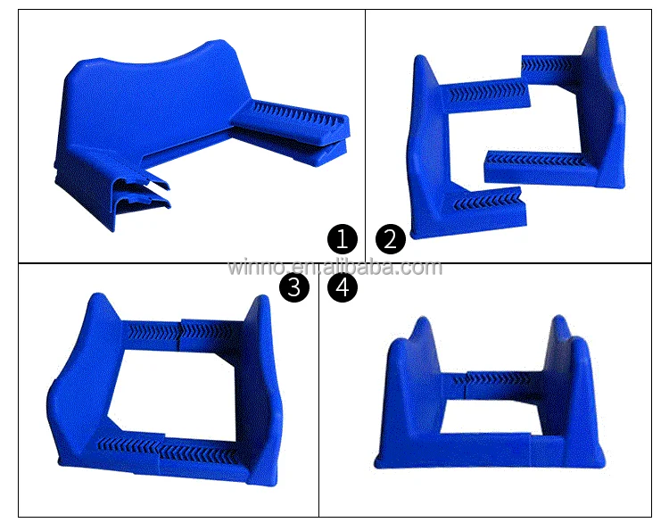 Motorcycle Tire Display Stand Plastic Portable Tyre Feet Holder Pallet ...