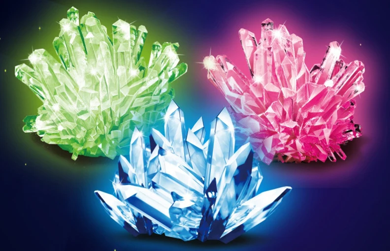 Educational Toy Kits DIY Crystal Science Kits Toy Crystal Growing ...