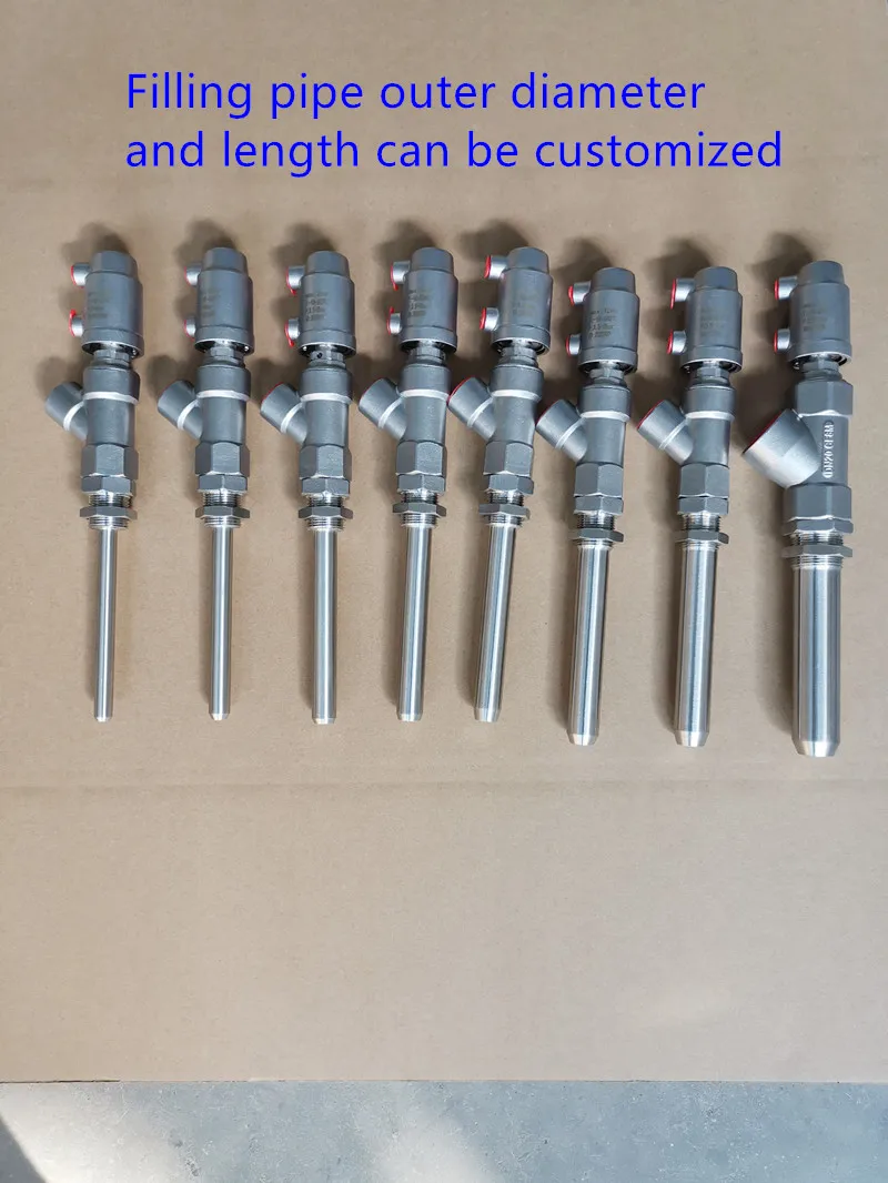 Stainless Steel SS304/316 Drip-Proof Pneumatic Filling Nozzle