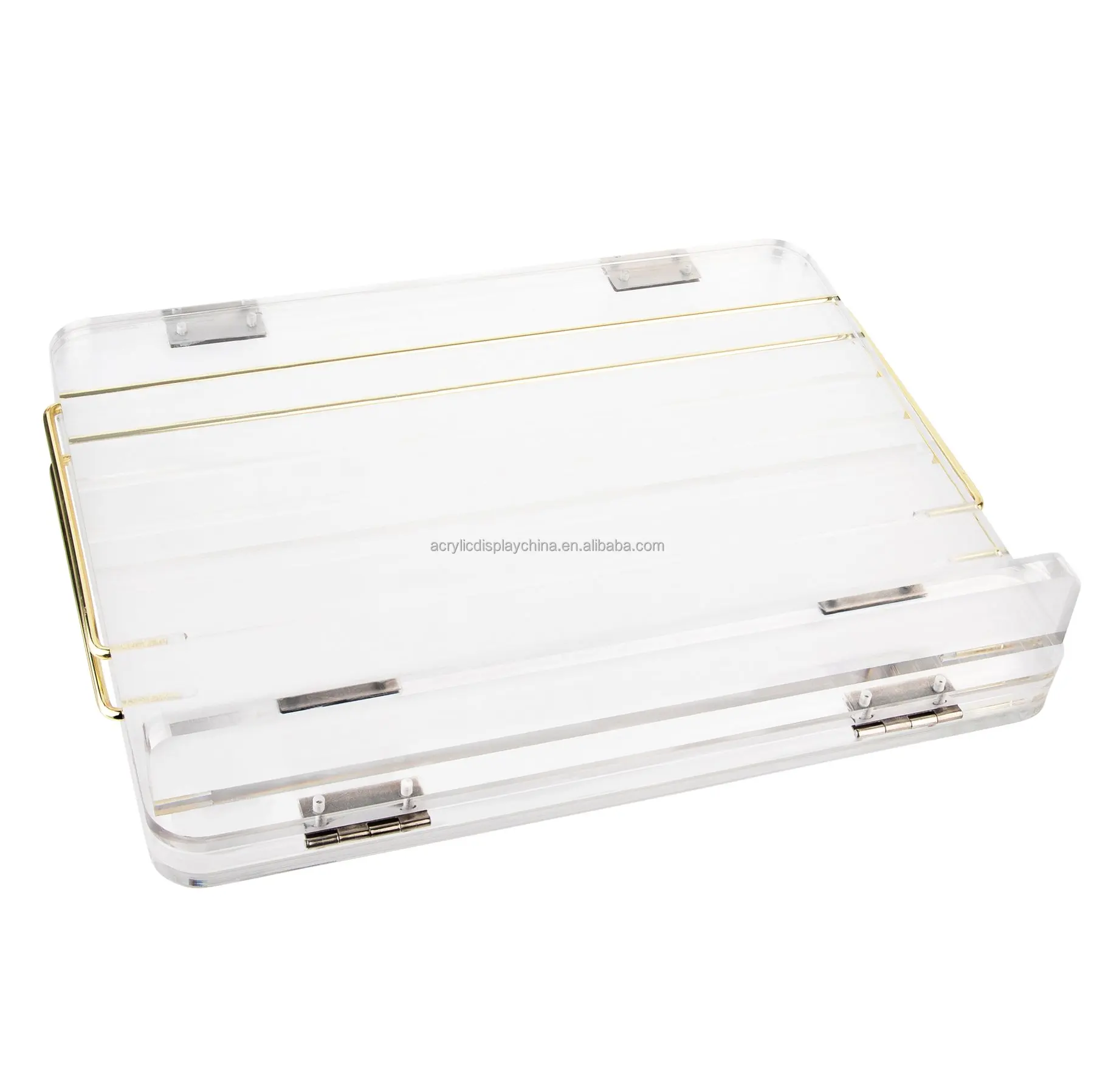 Acrylic Jewish Metalucite Foldable Shtender - Durable & Versatile